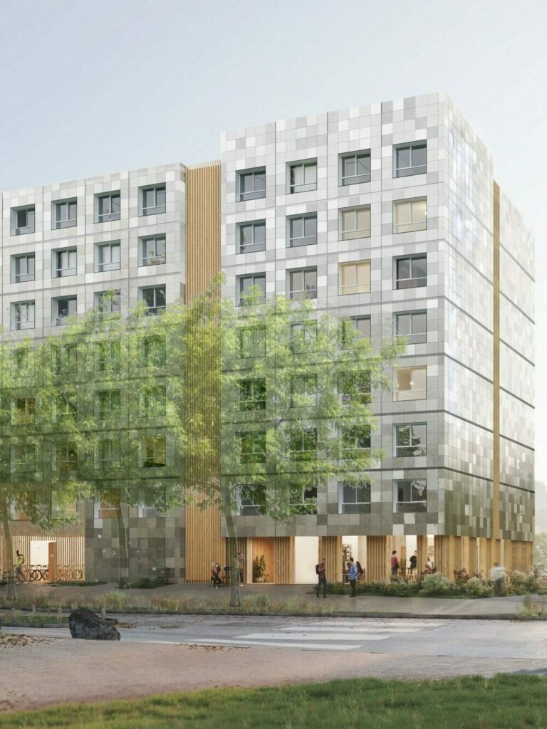 Livrée : 3 Résidences universitaires - CROUS - Angers Loire habitat